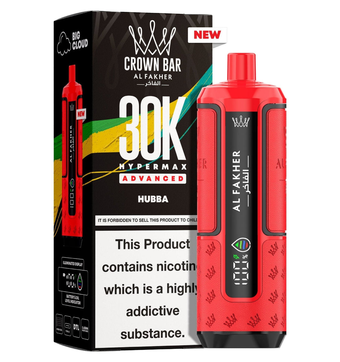 Buy Al Fakher 30K Hypermax Prefilled Pod Kit Box of 5 - Bulk Vape Wholesale