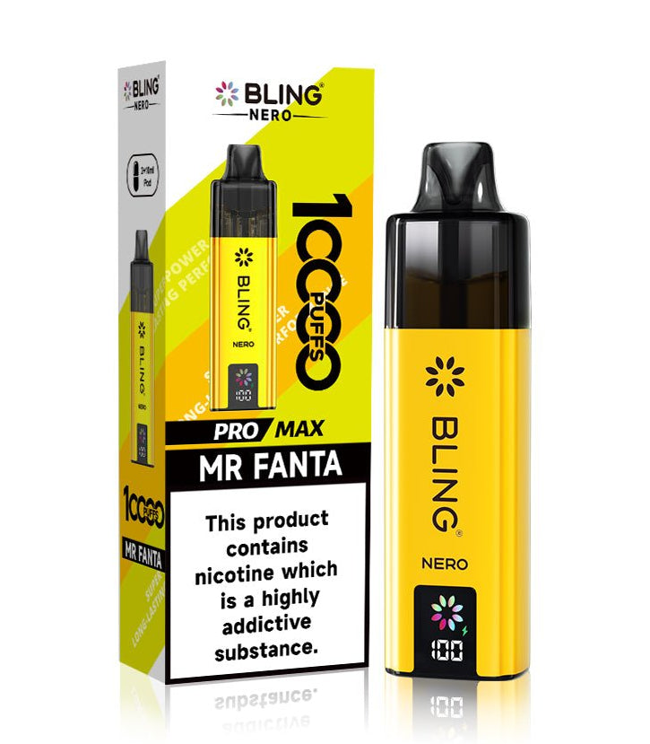 Crystal Bling Nero 10k Vape Kit Box of 5 - Bulk Vape Wholesale