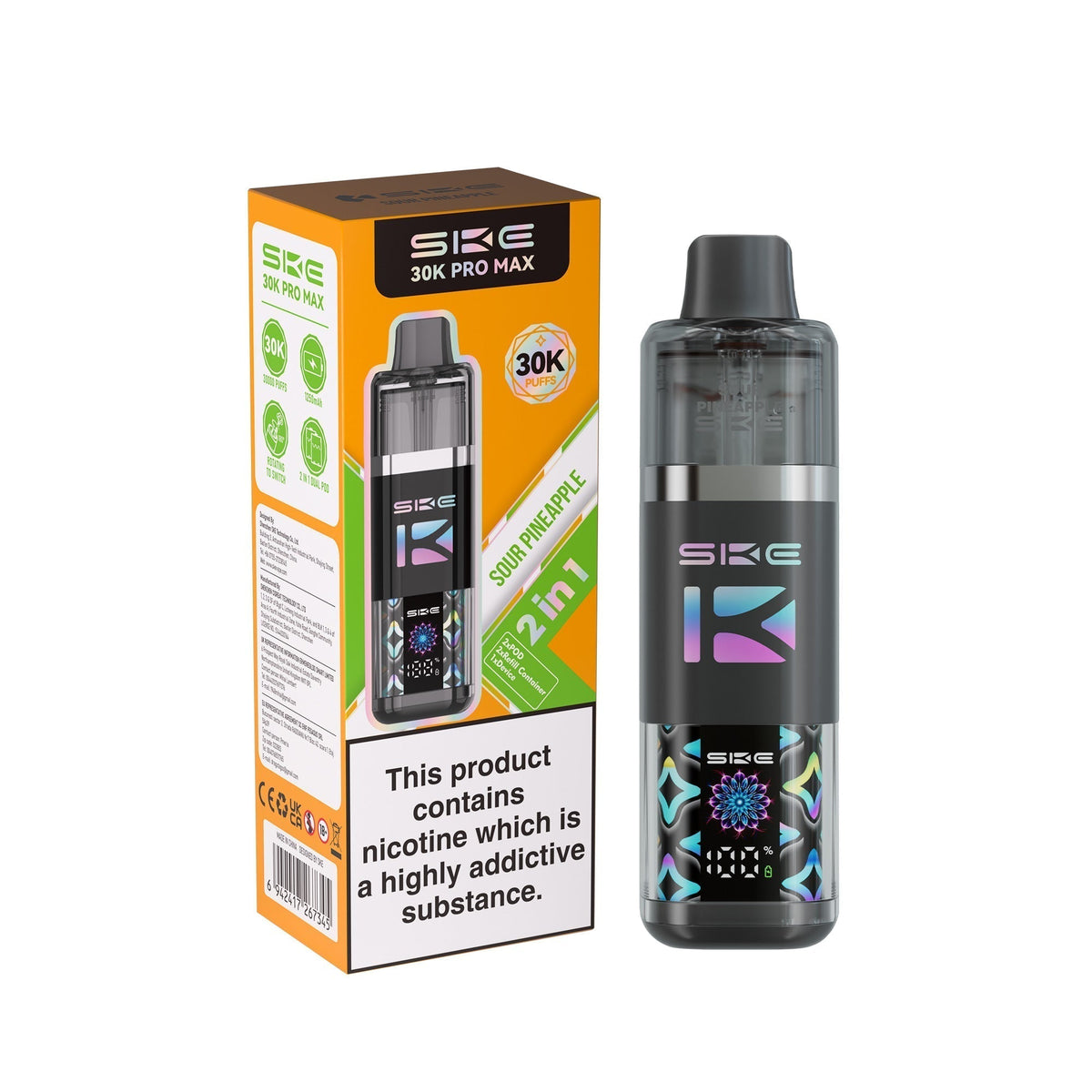 Buy SKE 30k Pro Max Prefilled Vape Kit Box of 5 - Bulk Vape Wholesale